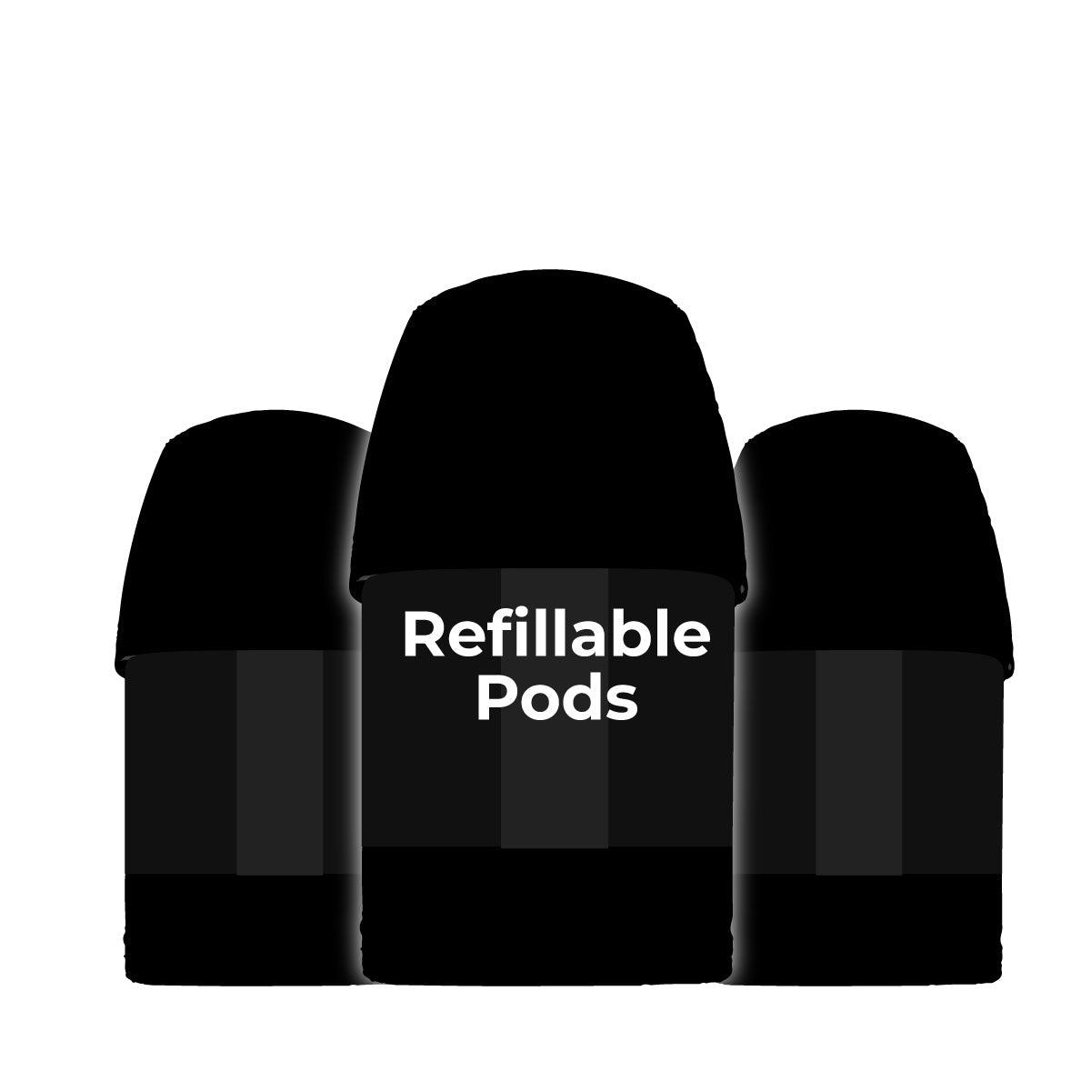 Replacement Vape Pods UK | Refillable Pods Customised Vaping