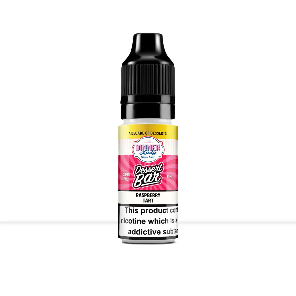 Dinner Lady Dessert Bar Raspberry Tart Nic Salt | Free Shipping